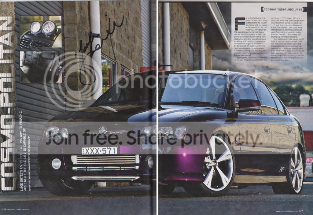 For Sale: FS: VY SS Twin Turbo SC Feature Car