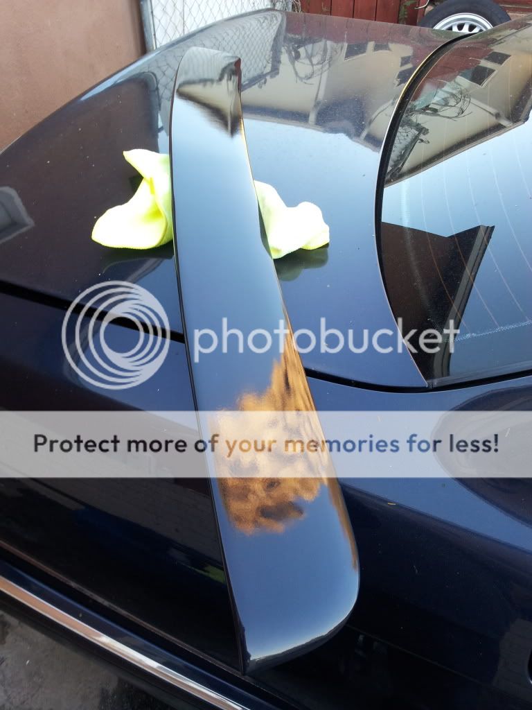 E38 FS: Racing Dynamics Rear Window Roof Spoiler - Very Rare!