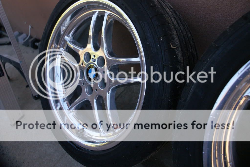 FS: M Parallel 18" Staggered Rims - OEM E38!!! Hubs Bored For E39 Also!!!